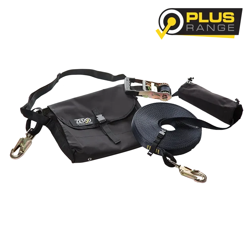 Zero Z-Line: Durable Temporary Webbing Static Lifeline for 2-Person ...